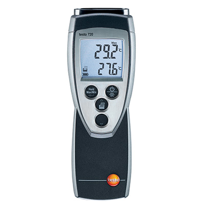 - 1-Kanal Temperatur-Messgeraet NTC/PT 100 Testo 720